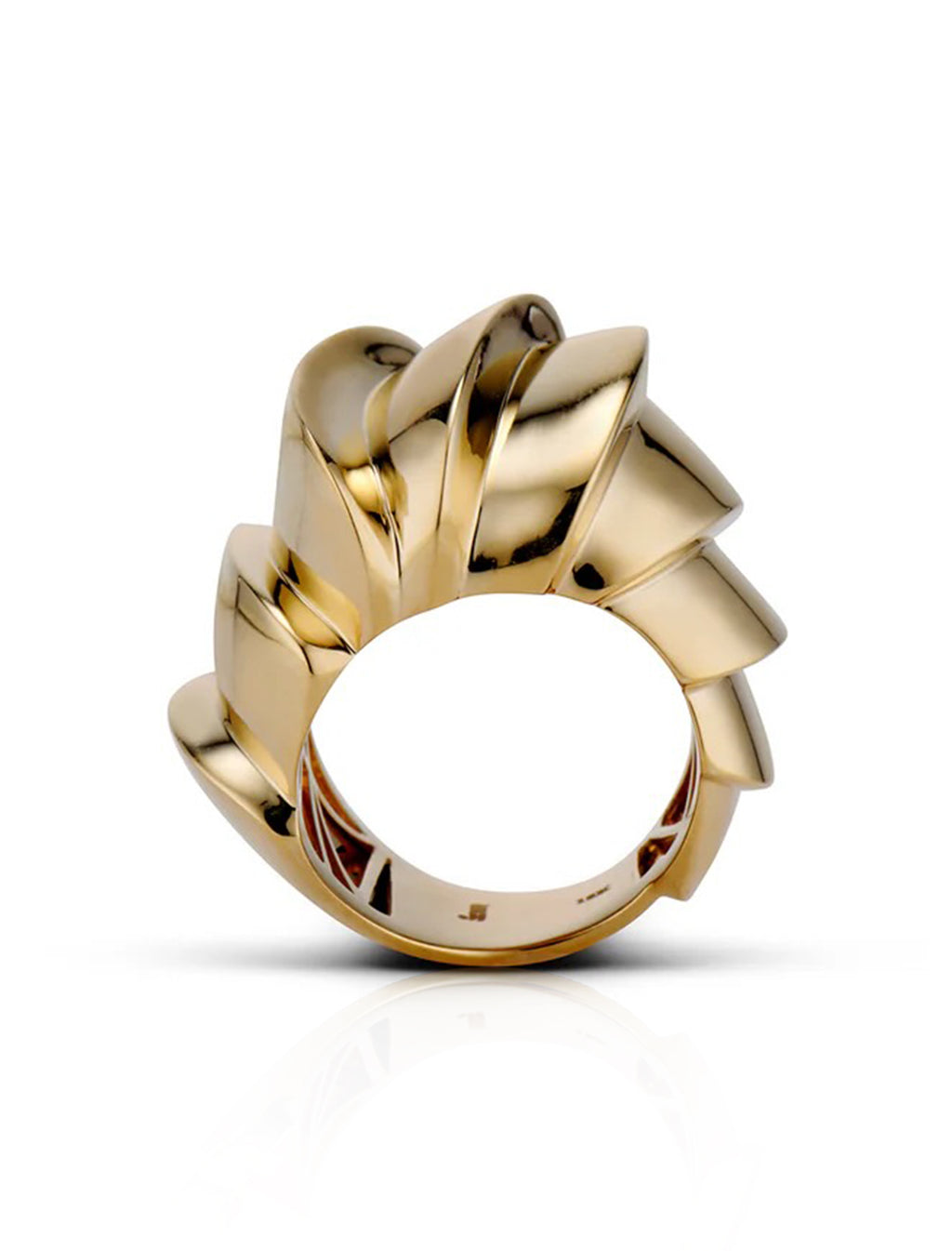 Canary Continuum, 18K Yellow Gold Ring – The Conservatory NYC